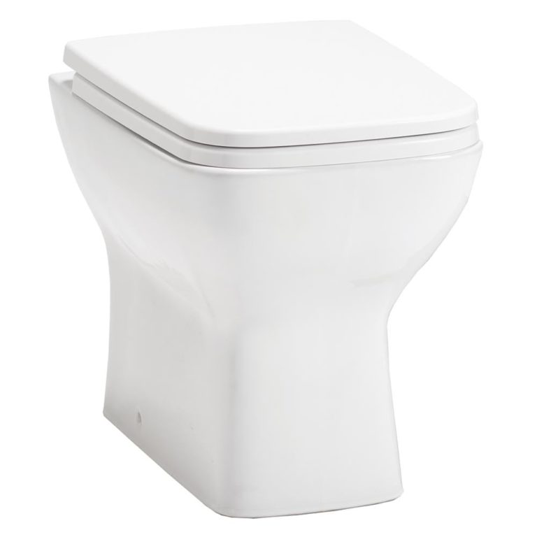 Carolina Elevated Back-to-Wall Pan & Soft Close Seat - Qualitex